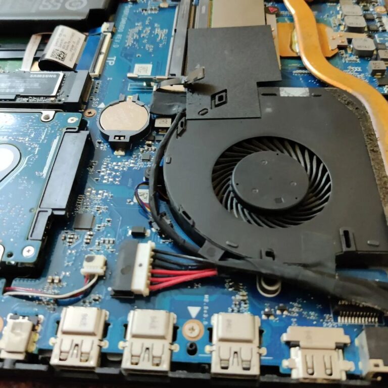 Laptop Teardown and Cleanup - The Tech Blog