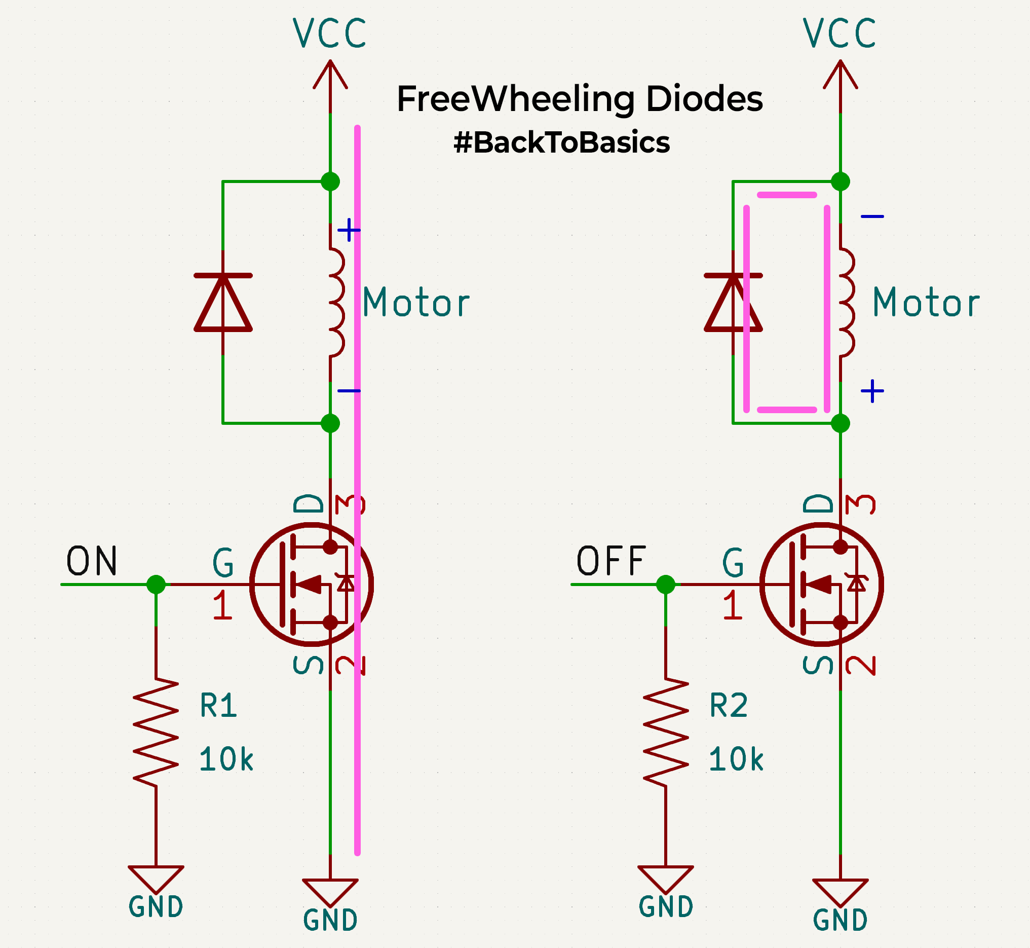 Back To Basics Freewheeling Diode And How To Choose One The Tech Blog