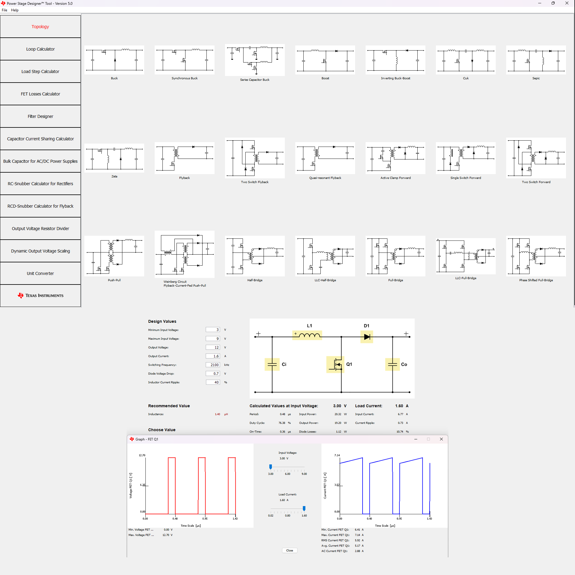Tech Tips: TI's Power Stage Designer Tool - The Tech Blog